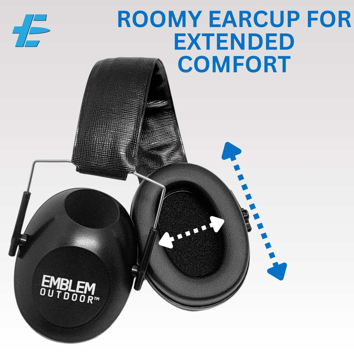 SafeTAC Safety Earmuffs | Ear Protection for Shooting | Noise Reduction ...