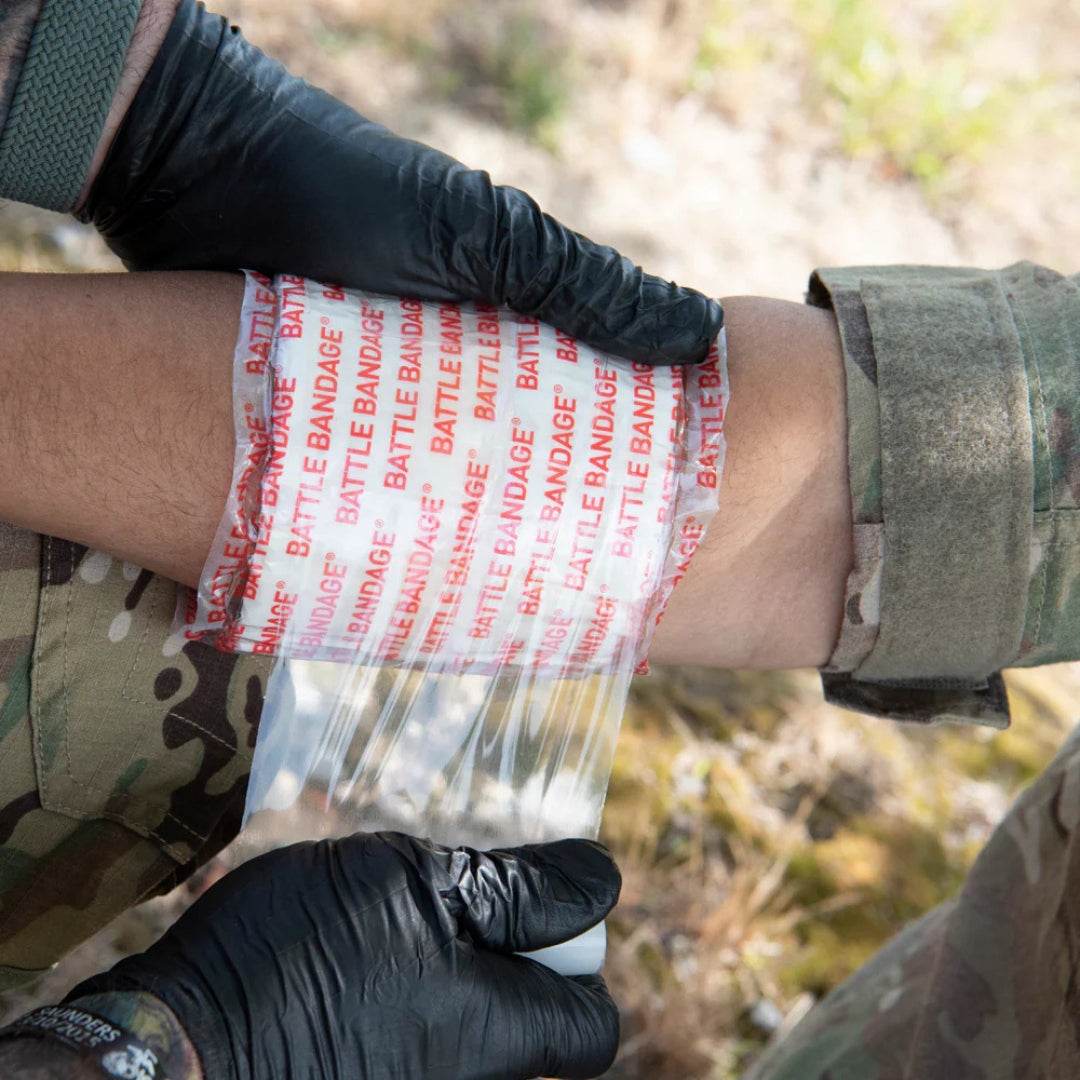 Compression Bandage transparent battle bandage to control bleeding ...