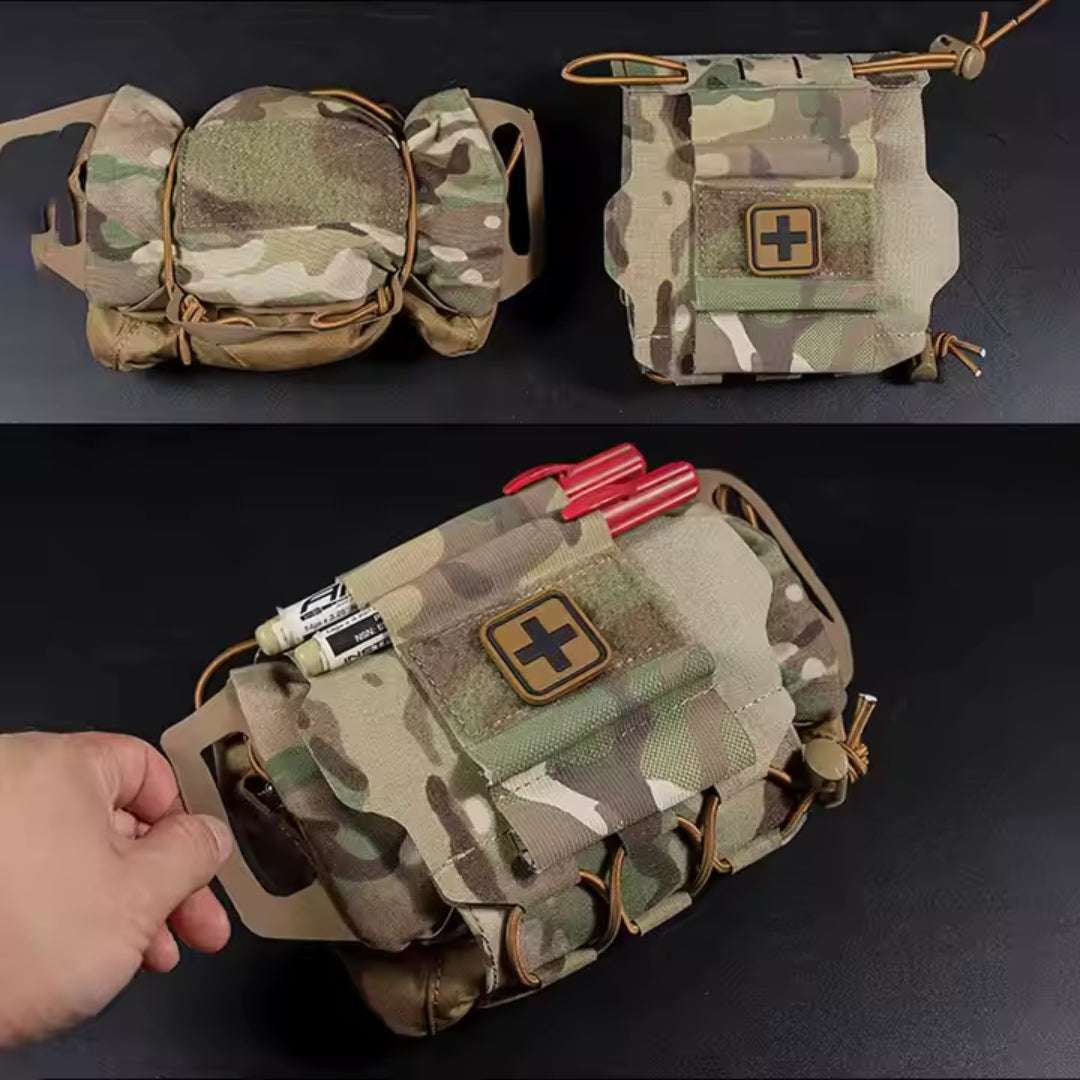 IFAK - Tactical Rip-Out - Ultra-Compact Trauma Pouch for Fast ...