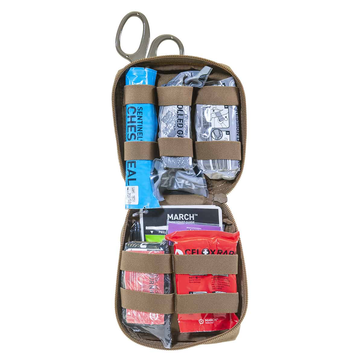 First Aid Kit Mojo Intermediate IFAK with tourniquet and decomp set ...